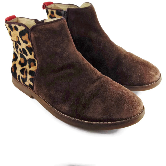 Boden Johnny B | Shoes | Boden Johnnie B Suede And Leopard Pony Hair ...
